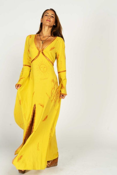 Greek Goddess Tunic (Amber) – ZAIMARA