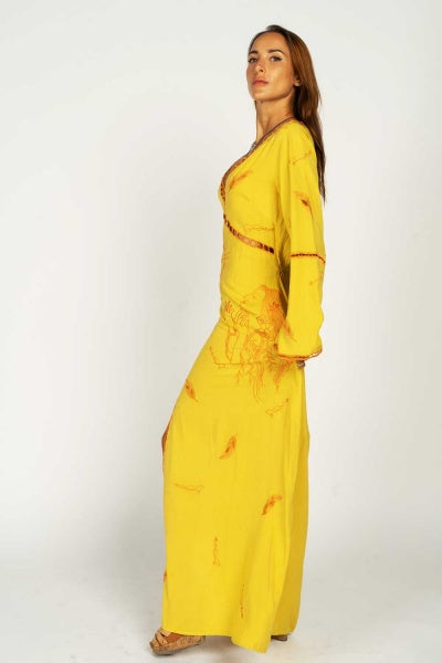 Greek Goddess Tunic (Amber) – ZAIMARA